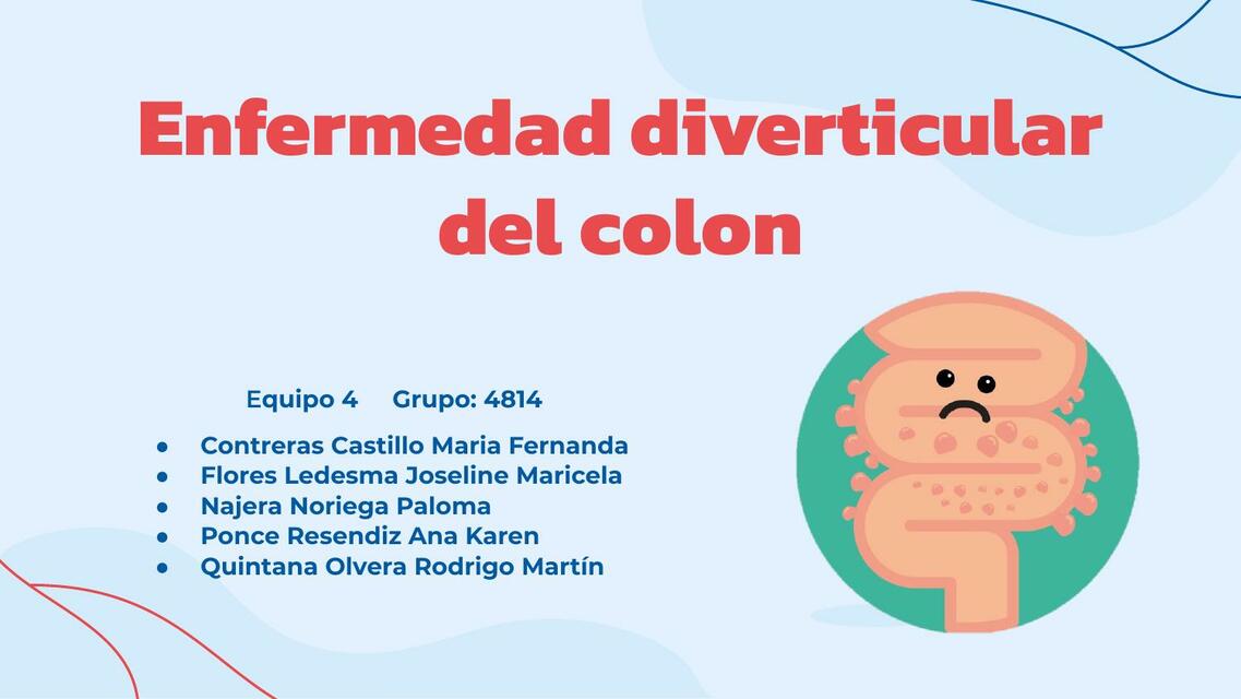 Enfermedad diverticular del colon | Jessy González | uDocz