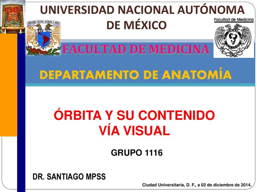 Órbita y su contenido vía visual | Jessy González | uDocz