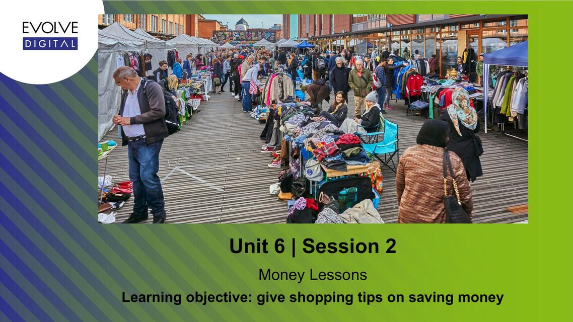 E2 U6 S2 Money Lessons | Evelyn Montes Valdez | uDocz