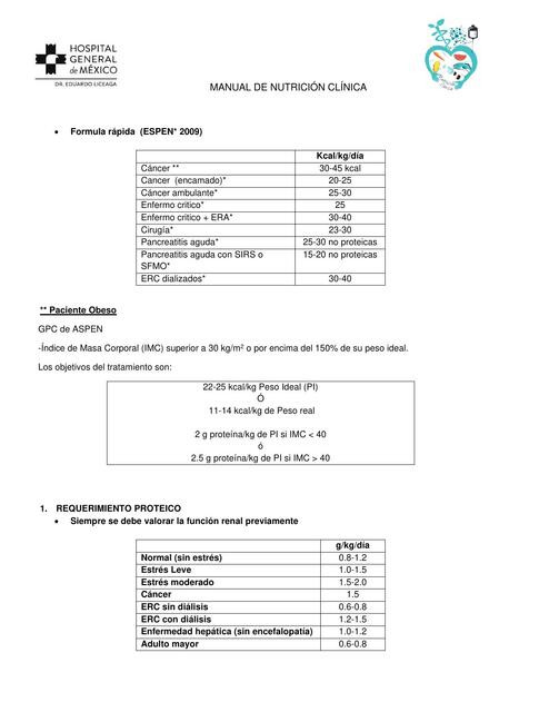 Manual nutrición clínica | IOVANNY CRUZ OJEDA | uDocz