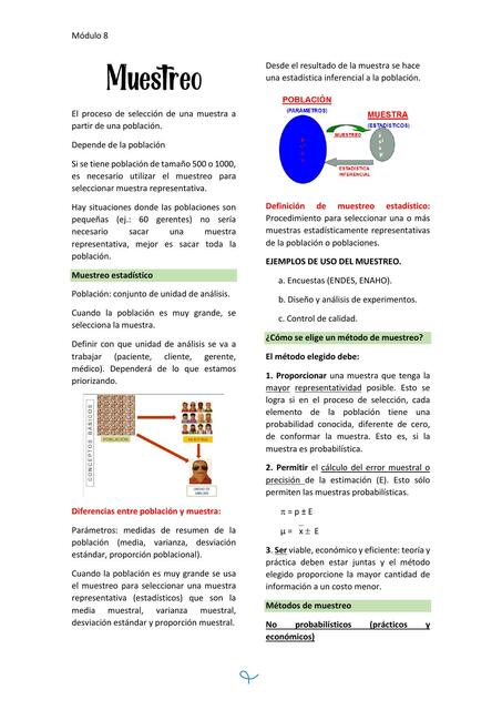 Muestreo | A.R | uDocz