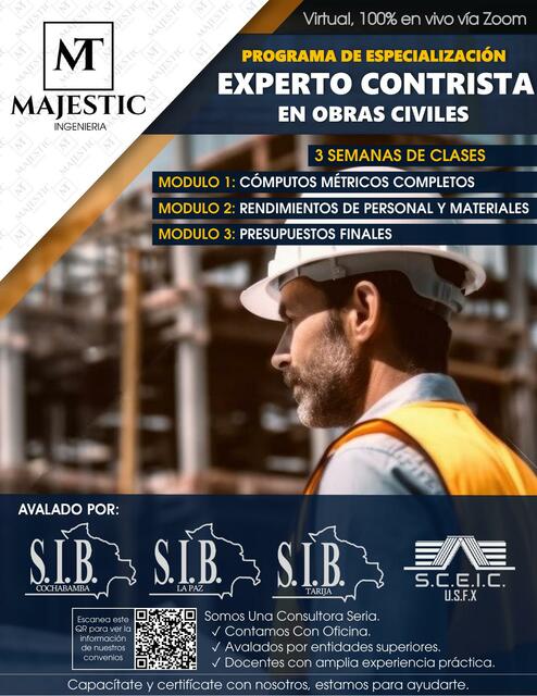 Programa de especializacion | ROLANDO ROCHA TAPIA | uDocz