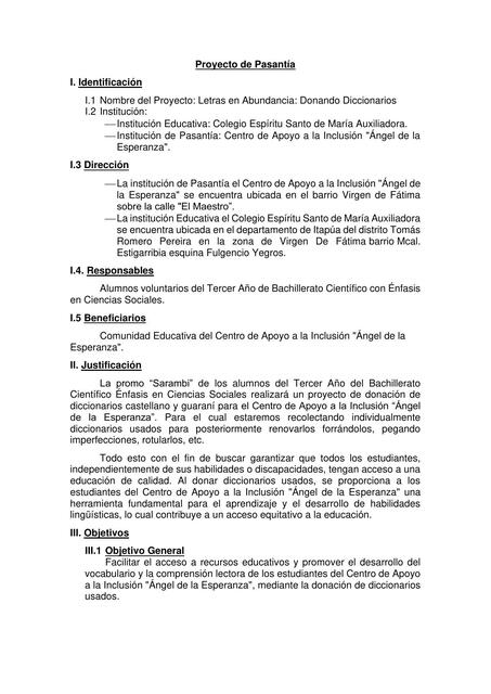 Proyecto de Pasantía | Talia | uDocz