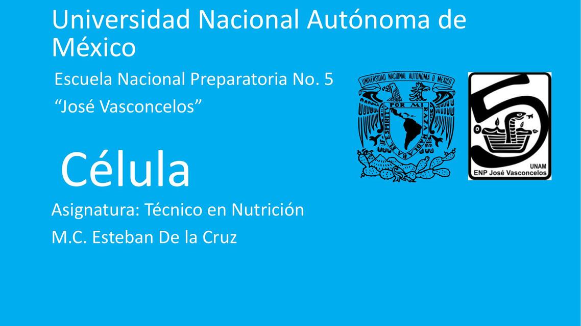 Célula | IOVANNY CRUZ OJEDA | uDocz