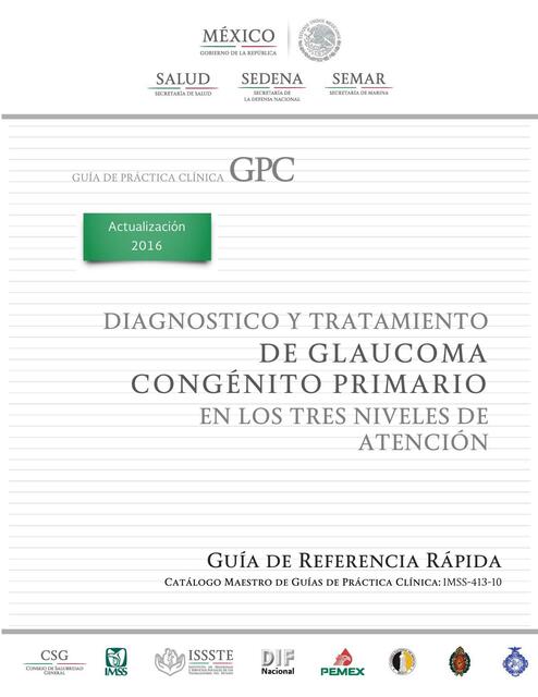 Glaucoma Congénito Primario | Jessy González | uDocz