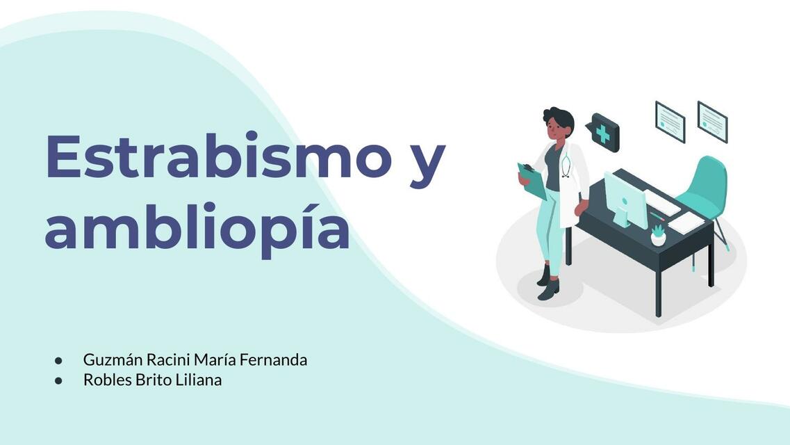 Estrabismo y ambliopía | IOVANNY CRUZ OJEDA | uDocz