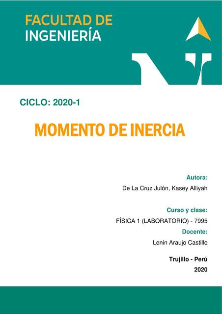 Momento de Inercia - Física 2 | Kasey De La Cruz | uDocz