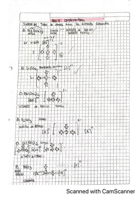 Quimica General.Ingenieria, Ejercitación.parte 6 | Constanza | uDocz