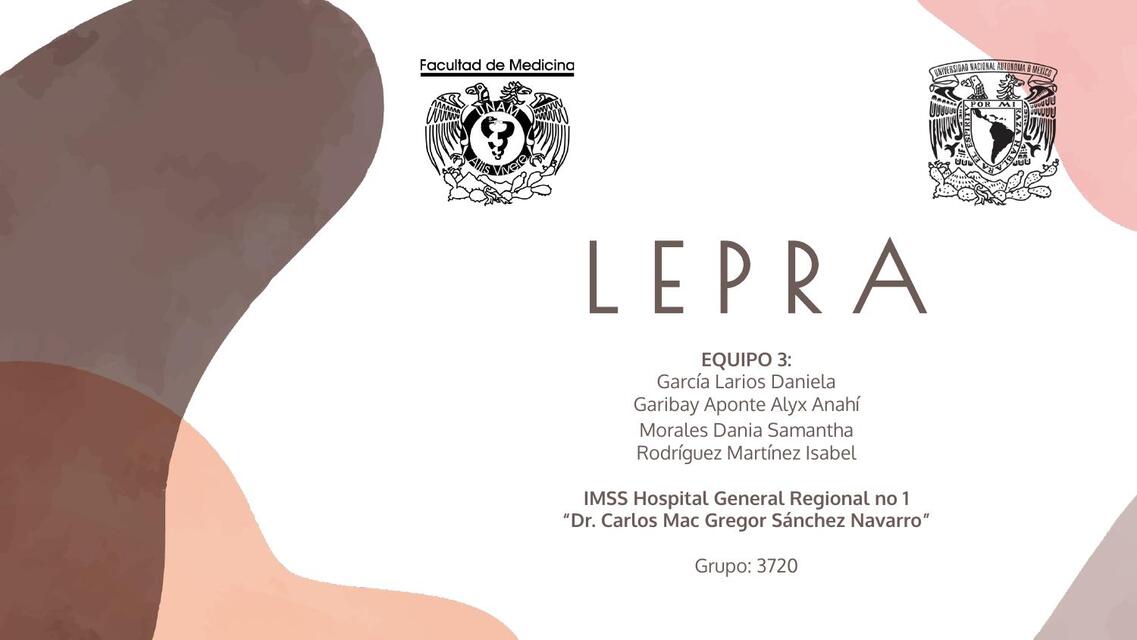 Infección cutánea por lepra | IOVANNY CRUZ OJEDA | uDocz