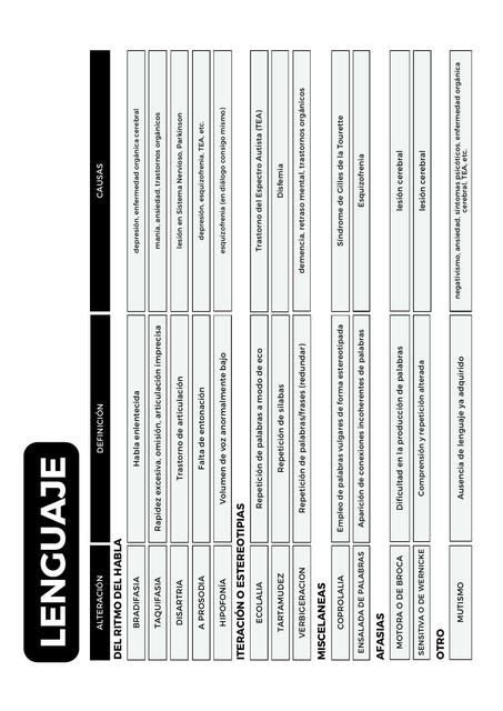 AFECCIONES DE LENGUAJE | Claudia Quispe | uDocz