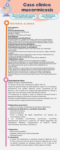 Práctica de micología mucormicosis | IOVANNY CRUZ OJEDA | uDocz