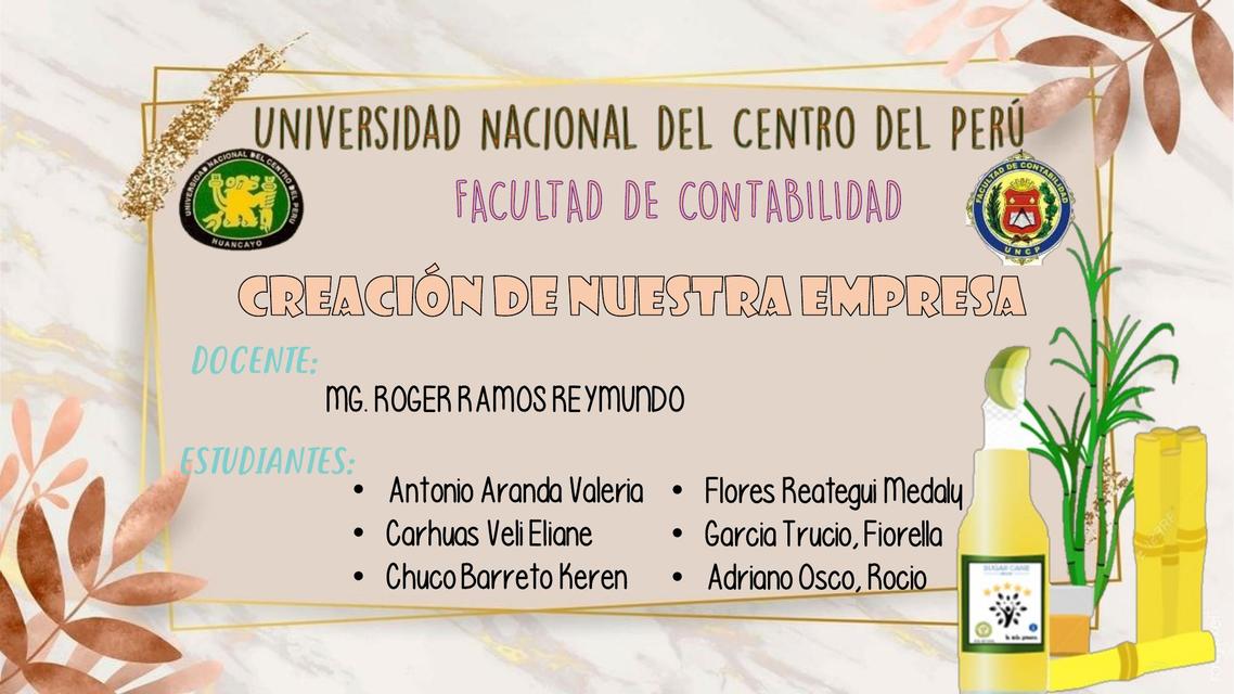 Modelo de Creación de Empresa EIRL | Medaly Flores | uDocz