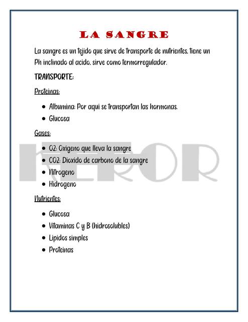 La Sangre | Keren Atziri | uDocz