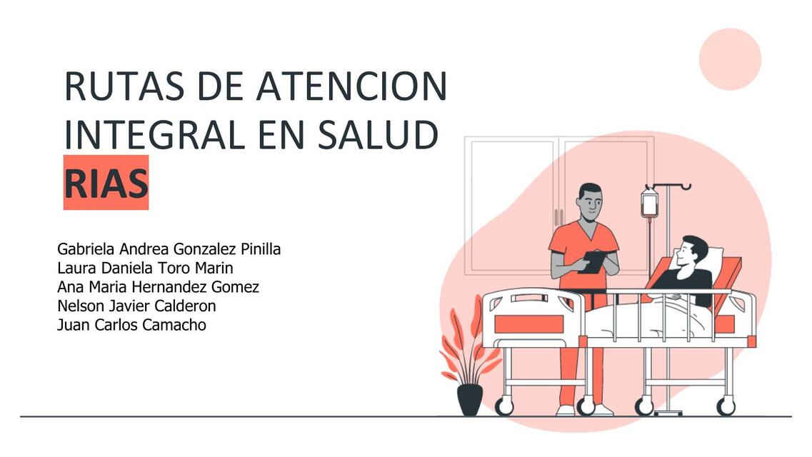 Rutas de atención integral en salud Rias | Ferney OE | uDocz