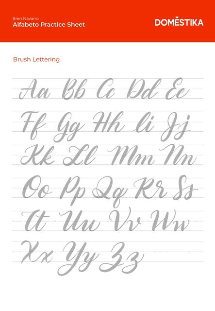 Lettering abecedario | Yessica Monserrat López Hernández | uDocz