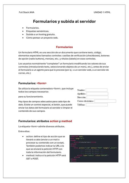 4. Formularios y subida al servidor | sofitaisdev | uDocz