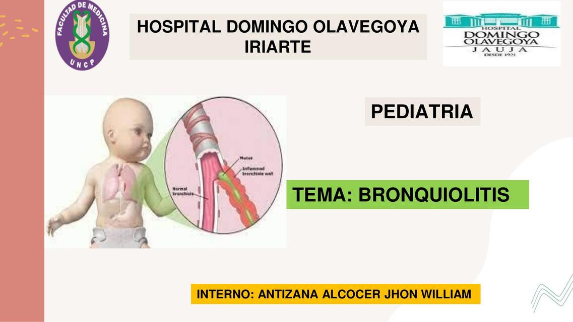 Bronquiolitis | Mar F.M | uDocz
