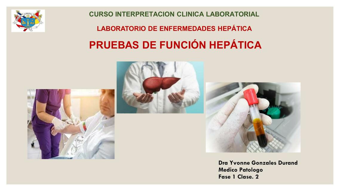 Pruebas de función hepática | Hilary Jhoans | uDocz