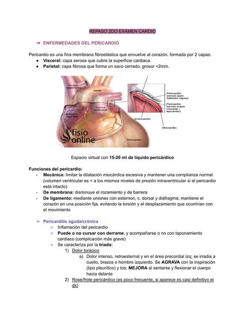 Pericarditis | MIRIAM MONTSERRAT SANTILLAN LOZA | uDocz
