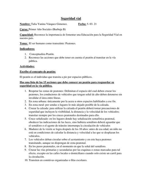 Flashcards de Seguridad Vial El ser humano como transeúnte: Peatones ...
