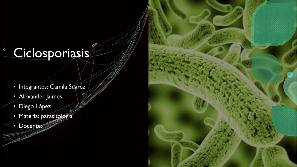 ciclosporiasis | uDocz