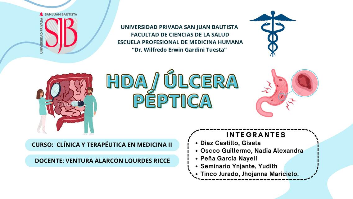 Hemorragia digestiva alta | yudith irene seminario injante | uDocz