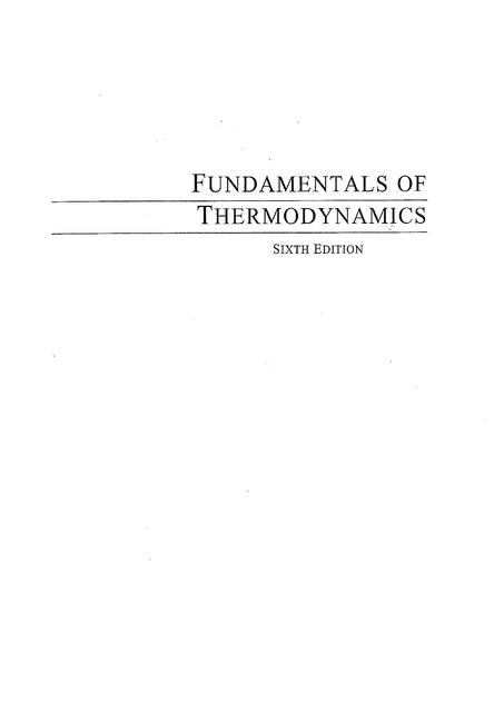 Fundamentals of thermodynamics | Jose Alvarez | uDocz