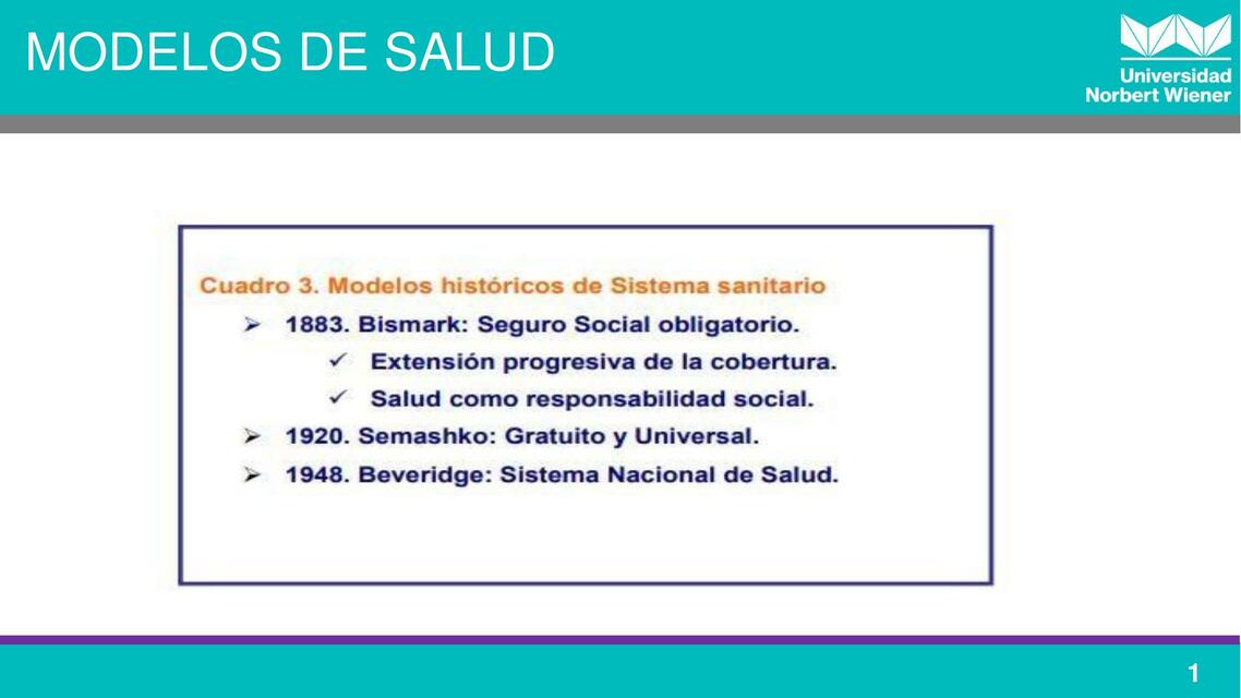 Modelos de salud | Erica AF | uDocz