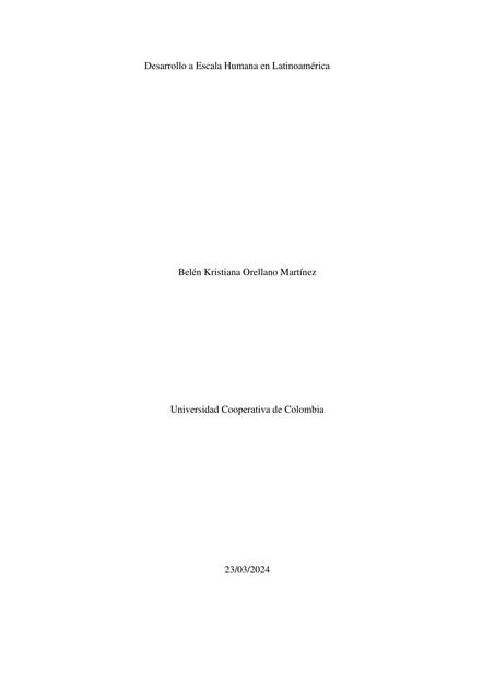 Resúmenes de escala humana | Descarga apuntes de escala humana
