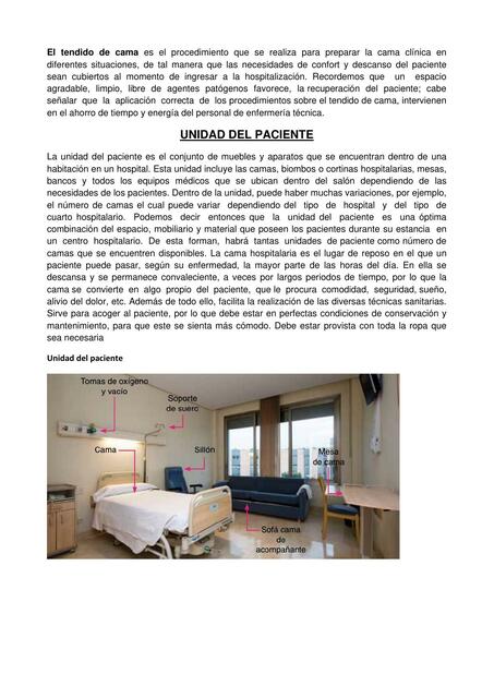 Unidad del paciente | Patricia M. Morales | uDocz