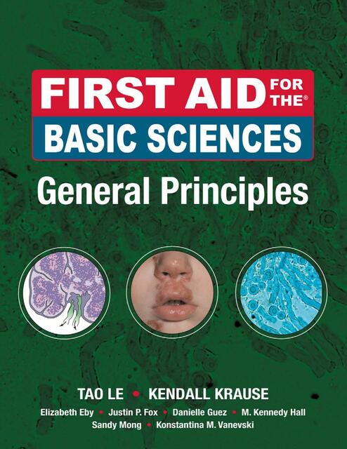 First Aid for the Basic Sciences General Principle | Med4Share | uDocz