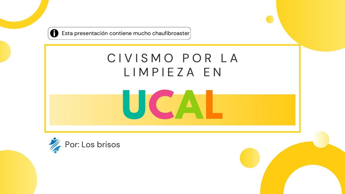 Civismo en Ucal | Michael Rutti | uDocz