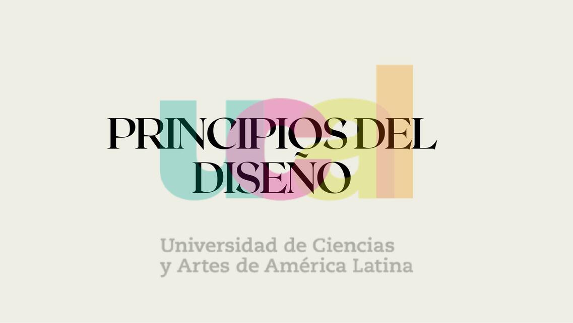 Principios del diseño | Leidy | uDocz