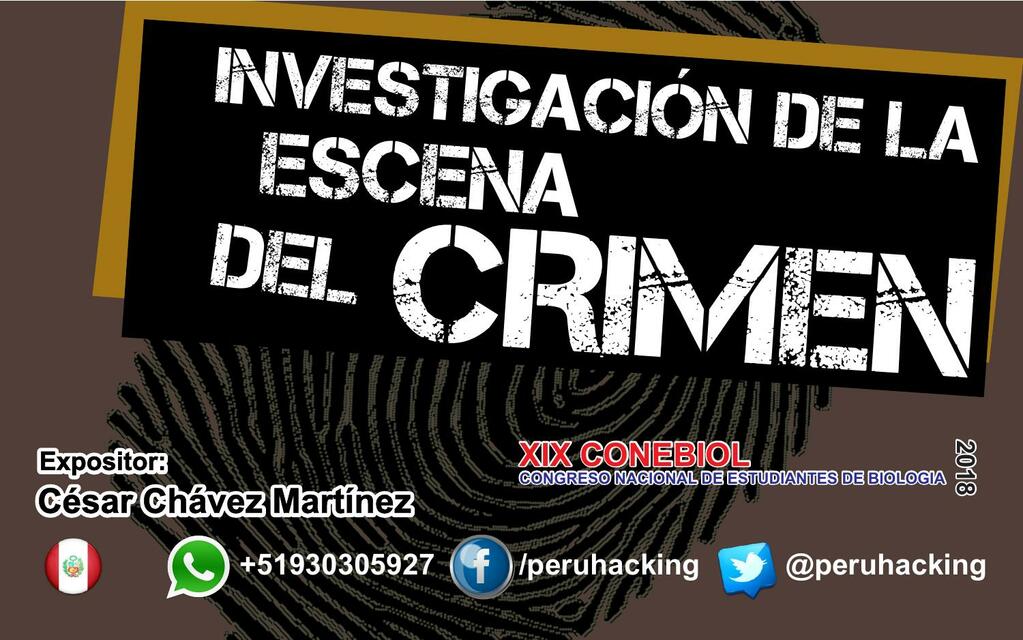 Investigación de la Escena del Crimen | Yaniré Chávez Mayma | uDocz
