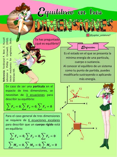 Equilibrio de fuerzas en tres dimensiones | FÍSICA CON JÚPITER | uDocz