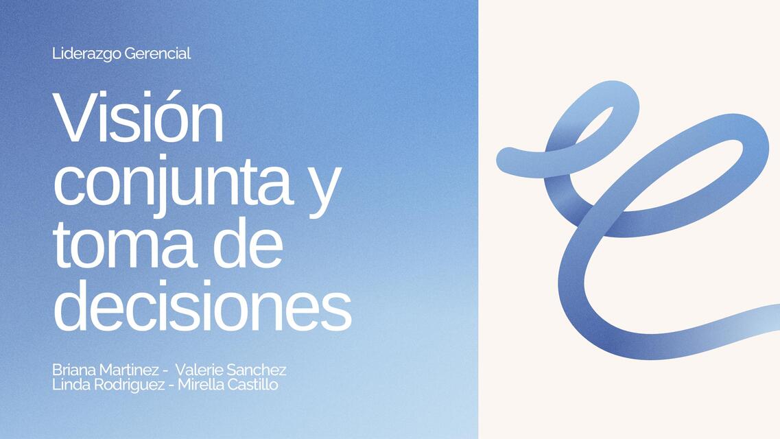 Visión conjunta y toma de decisiones | Lynebra | uDocz