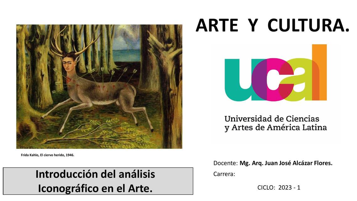 Introducción al Análisis Iconográfico en el Arte | jat | uDocz