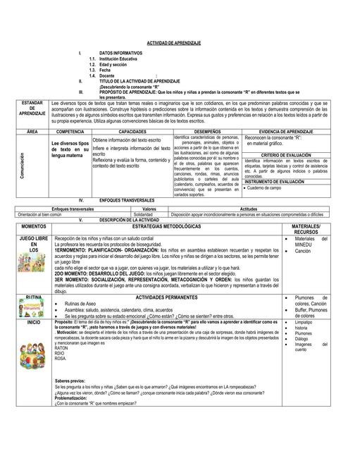 Actividad de aprendizaje | Leonardo | uDocz