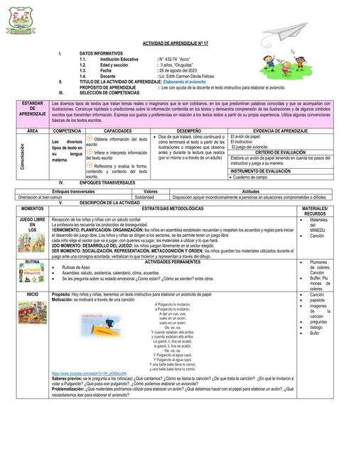 Actividad de aprendizaje n 17 | Leonardo | uDocz