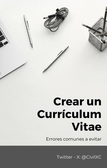 Errores comunes a Crear un Currículum Vitae | INGENIEROS LMI | uDocz