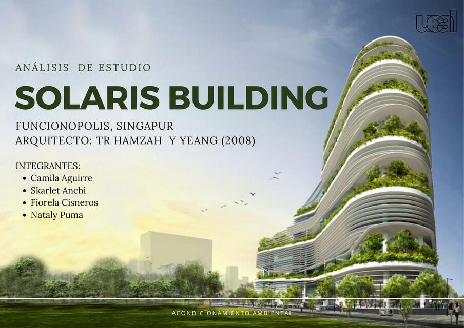 Análisis de estudio Solaris Building | Fiorela | uDocz