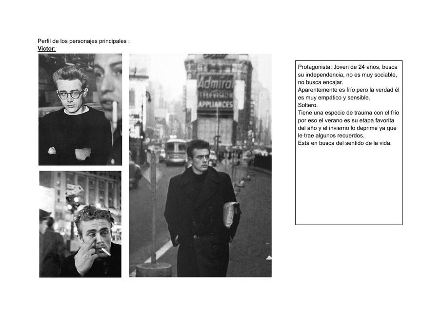 Resúmenes de Tipos de Personajes | Descarga apuntes de Tipos de Personajes