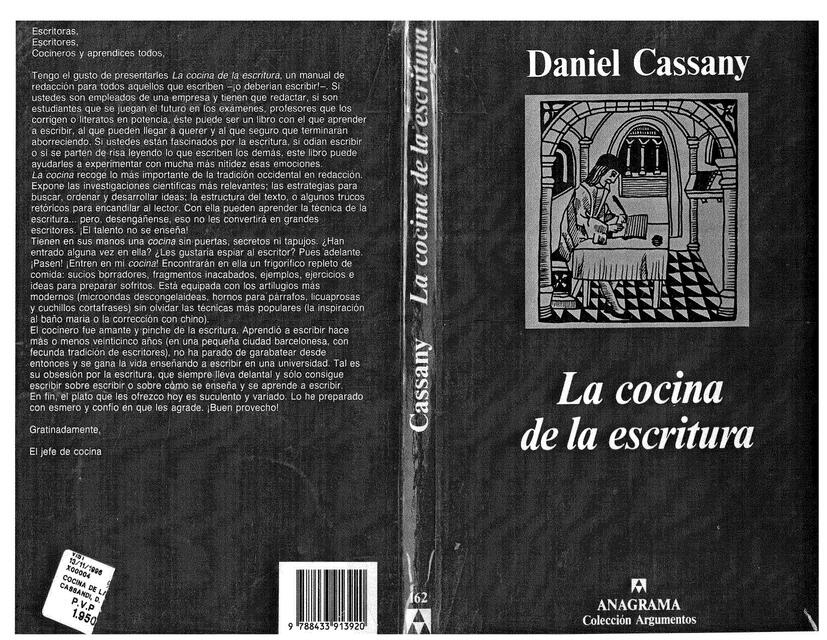 La Cocina de la Escritura -Cassany Daniel | Abigail | uDocz