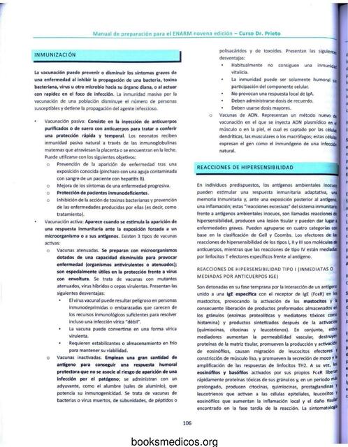 Flashcards de Manual ENARM Dr Prieto 9a Edicion Volumen I Cienci | Por ...
