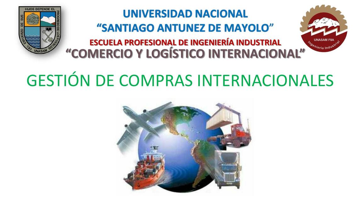 Gestión de Compras Internacionales | INDUX | uDocz