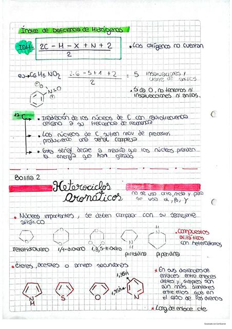 Los compuestos heterocíclicos | Virginia Castro | uDocz