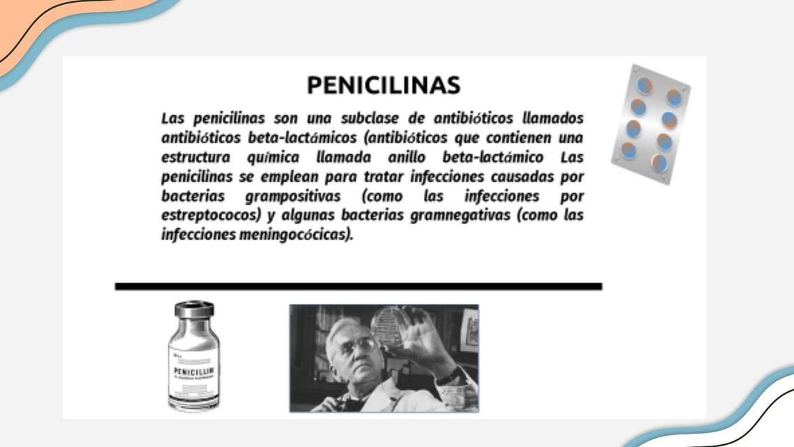 Penicilinas Antibioticoterapia | Medicina Óptima | uDocz