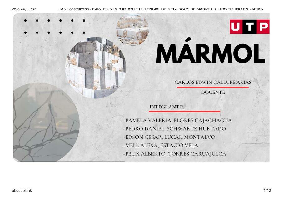 Mármol | Natalie | uDocz