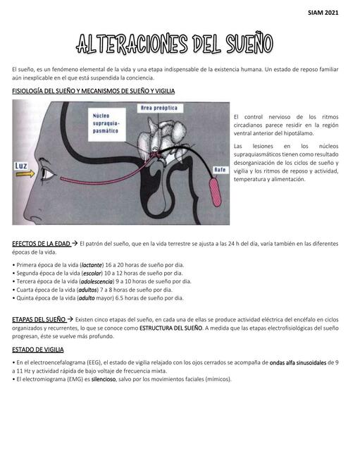 Alteraciones del Sueño | anoni | uDocz