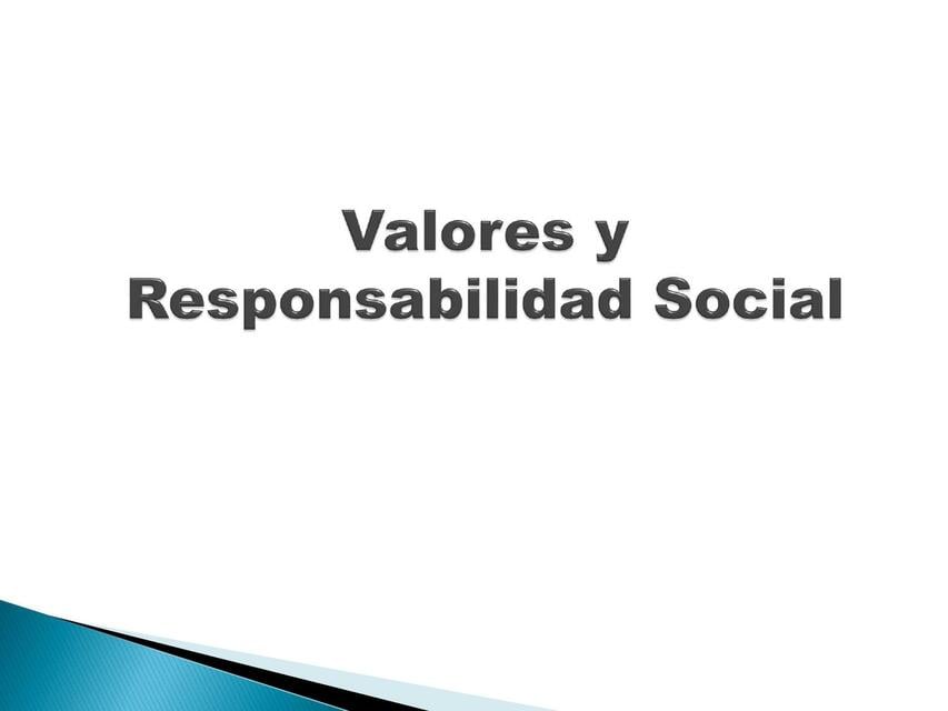 Valores y Responsabilidad Social | Alezka | uDocz